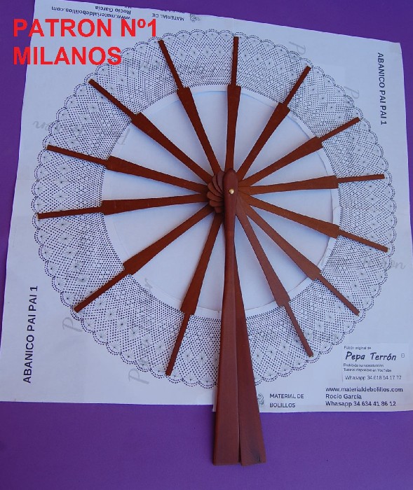 VARILLA PAI PAI :: MATERIAL DE BOLILLOS